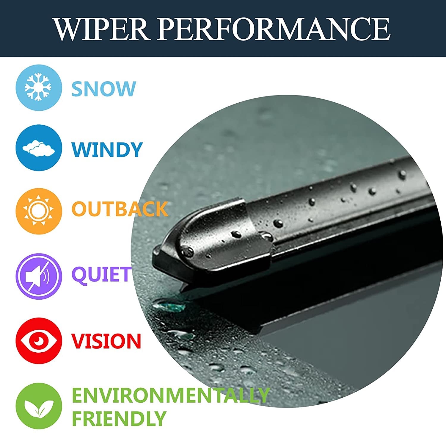 AUTOBOO 26"+16" Windshield Wipers with 12" Rear Wiper Blade Replacement for Toyota RAV4 2019 2020 2021 2022 2023,Mazda 5 2015 2014 2013 2012 2011 2010-2006 -Original Factory Quality (Pack of 3)