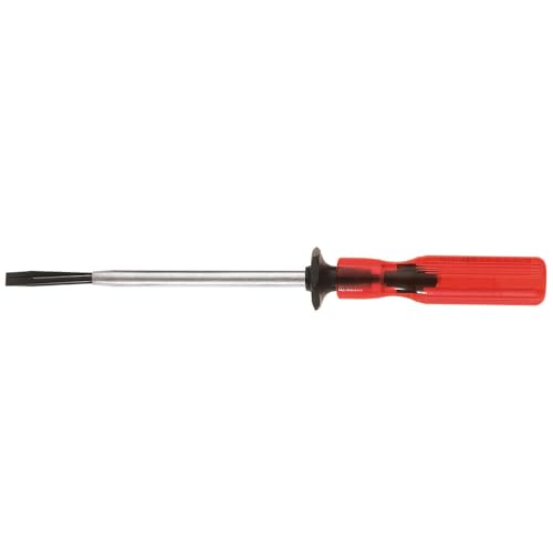 Klein Tools 85077 Screwdriver Set, Made in USA, Multi-Application Screwdriver Kit with Cushion-Grip Handles and Tip-Ident, 7-Piece