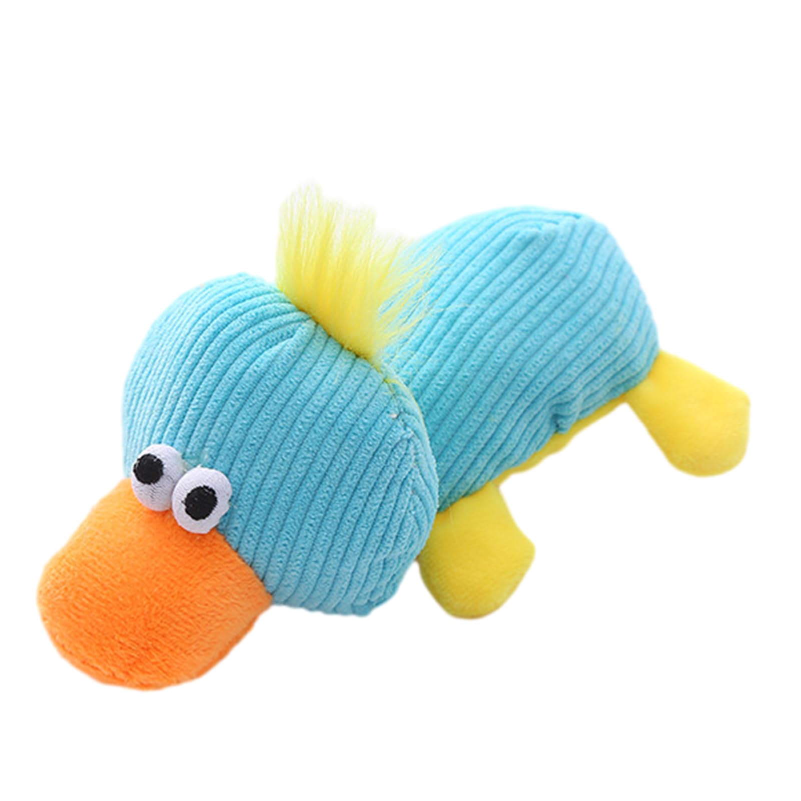 BELJE Plush Squeaky Dog Doll, Stuffed Dog Chew Toy, Durable Squeaker Pet Toy, Long Lasting Teething Puppy Toy, Bite Resistant Interactive Dog Toy, Reliable Soft Plush Dog Toy for Dog Pig Cats