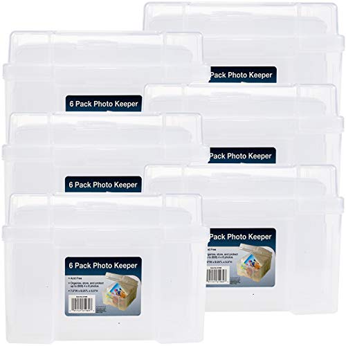 Advantus Corporation Storage Studios Photo Keeper 6/Pkg, Clear 6 Pack