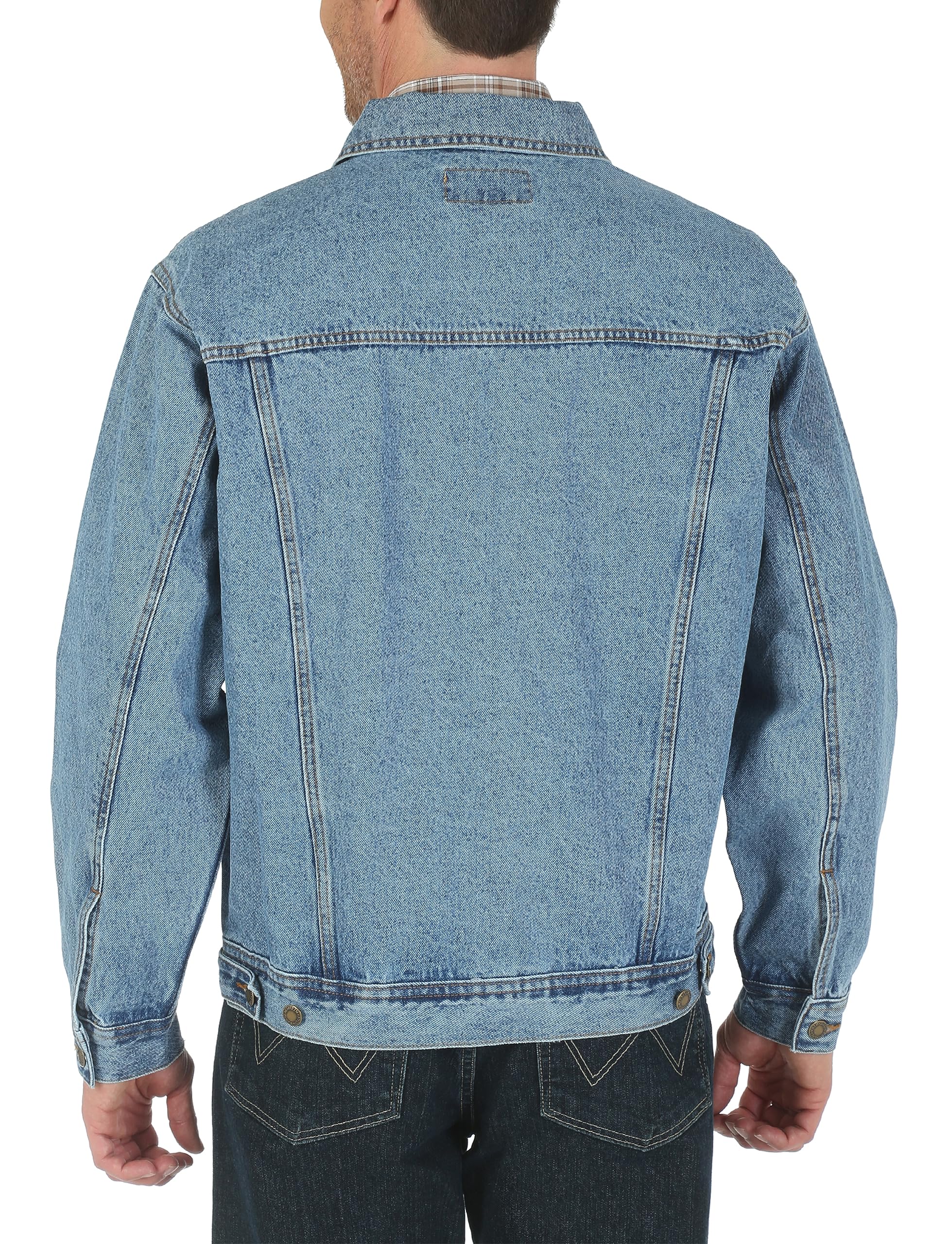 Wrangler mens Rugged Wear Unlined denim jackets, Vintage Indigo, 2X Tall US