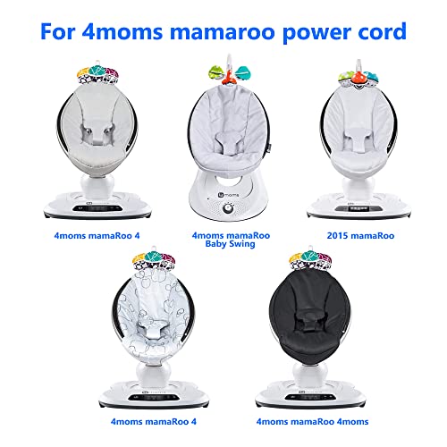 Charger for 4moms mamaRoo 2/4, 12V 3A AC Adapter Power Cord for 2015 mamaRoo Infant Seat Bouncer, rockaRoo Swing, OH-1048B1203000U Replacement
