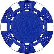 DA VINCI 200 Dice Striped 11.5 gram Poker Chip Set with Aluminum Case, Dealer Button, 2 Decks of Cards