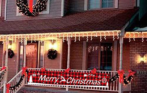 Merry Christmas Banner Christmas Decorations Merry Christmas Yard Sign Decor for Home Indoor Outdoor Party Decor Supplies