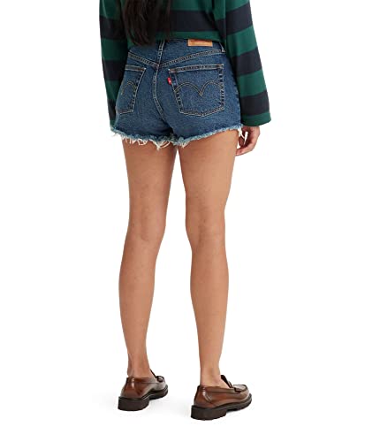Levi's Women's 501 Original Shorts (Also Available in Plus), Dark Indigo Worn in, 28