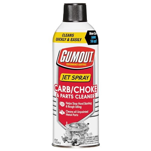 Gumout 800002231 Carb and Choke Cleaner Jet Spray - 14 oz.