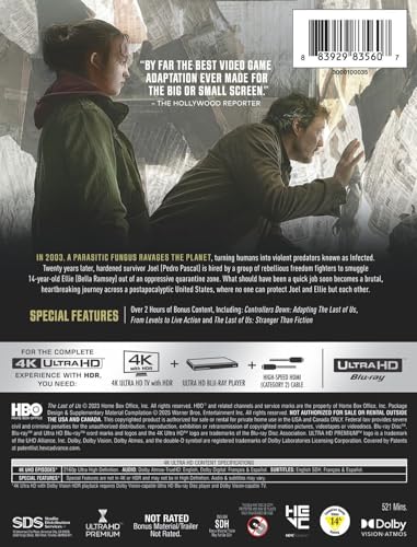 The Last of Us: The Complete First Season (Steelbook/4K Ultra HD)