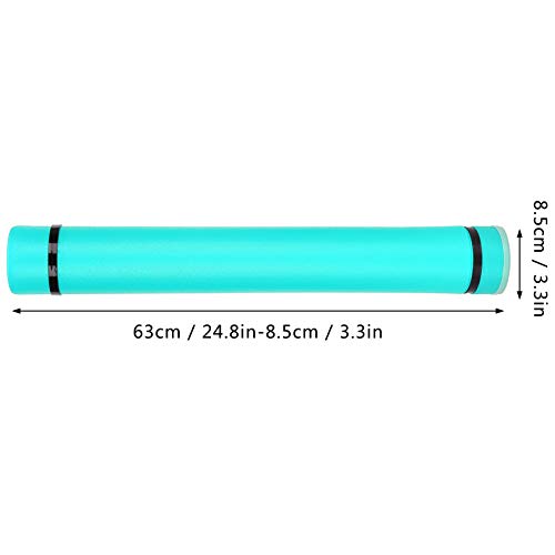 Poster Tube, Drawing Storage Tube, with Strap PE Moisture-Proof Waterproof for Posters Maps Artworks Documents(Green)