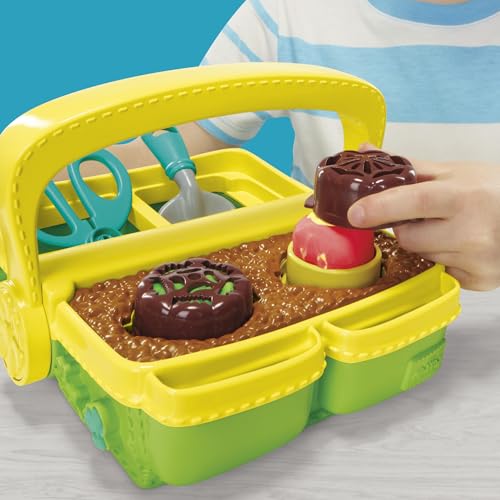 Play-Doh Blooming Flower Garden Toy Playset, Nature Pretend Play, Kids Arts & Crafts Ages 3+