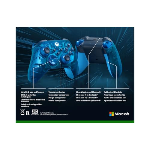 Xbox Wireless Controller – Sky Cipher Special Edition Series X|S, One, and Windows Devices