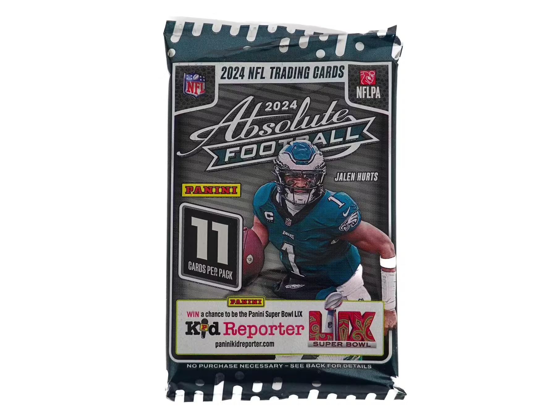 2024 Panini Absolute Football 6-Pack Blaster Trading Card Box (Jayden Daniels, Drake Maye, Bo Nix, Caleb Williams Possible Rookies)