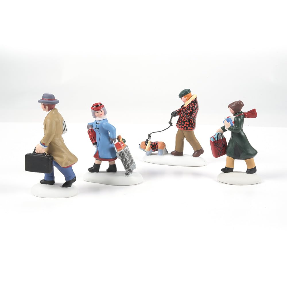 Department 56 Christmas in the CitySeries Busy City Sidewalks