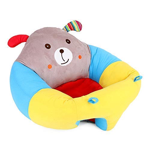 KAKIBLIN Baby Sofa Support Chair, Soft Plush Cartoon Animals Baby Sitting Chair Learning to Sit Cushion SeatsĀ for 6-16 Months Infants, Puppy