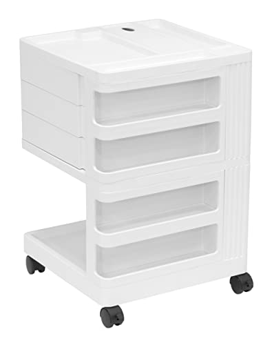 Kubx Pro Mobile Rotating 4-Sided Storage Organizer with Multiple Compartments