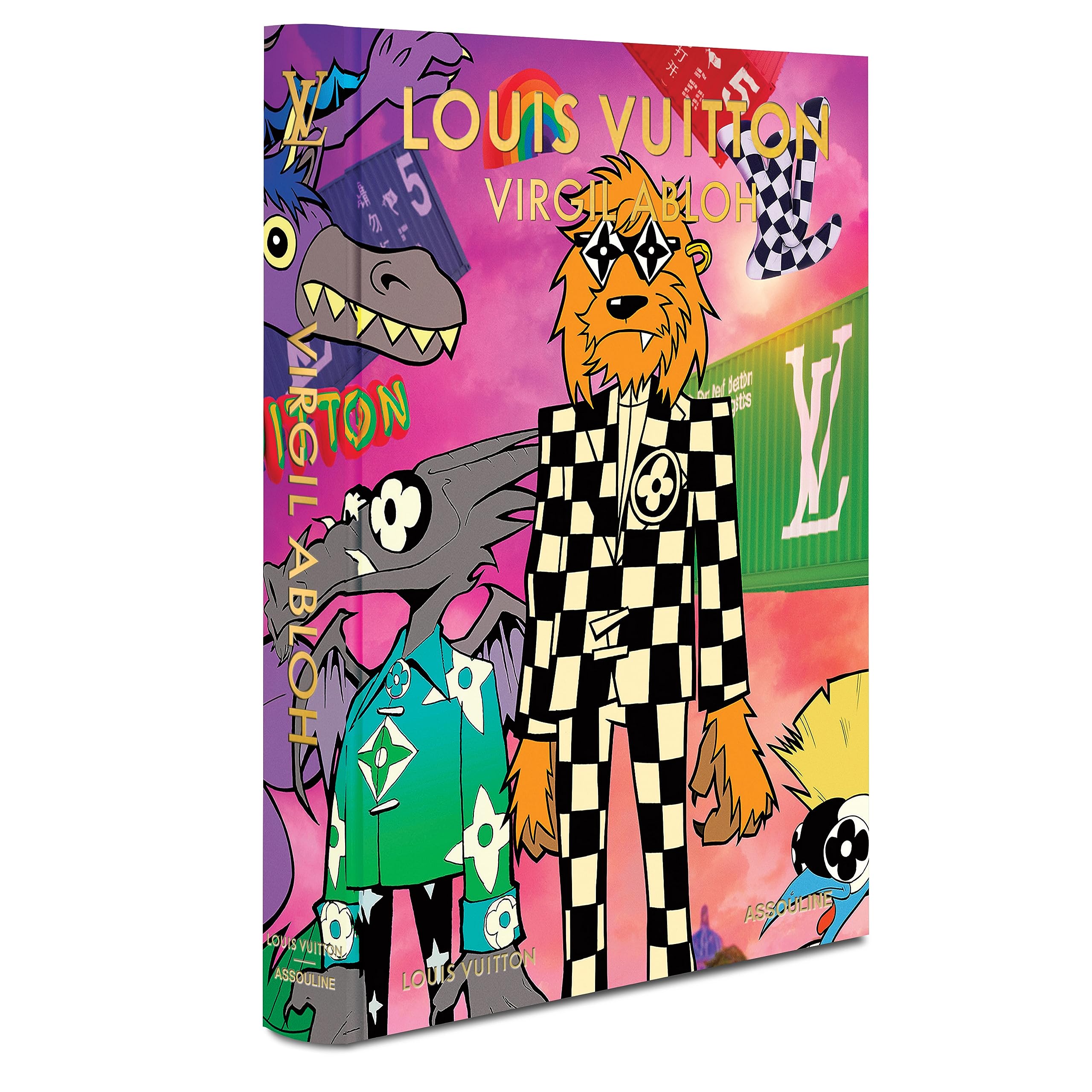 Louis Vuitton: Virgil Abloh (Classic Cartoon Cover) - Assouline Coffee Table Book