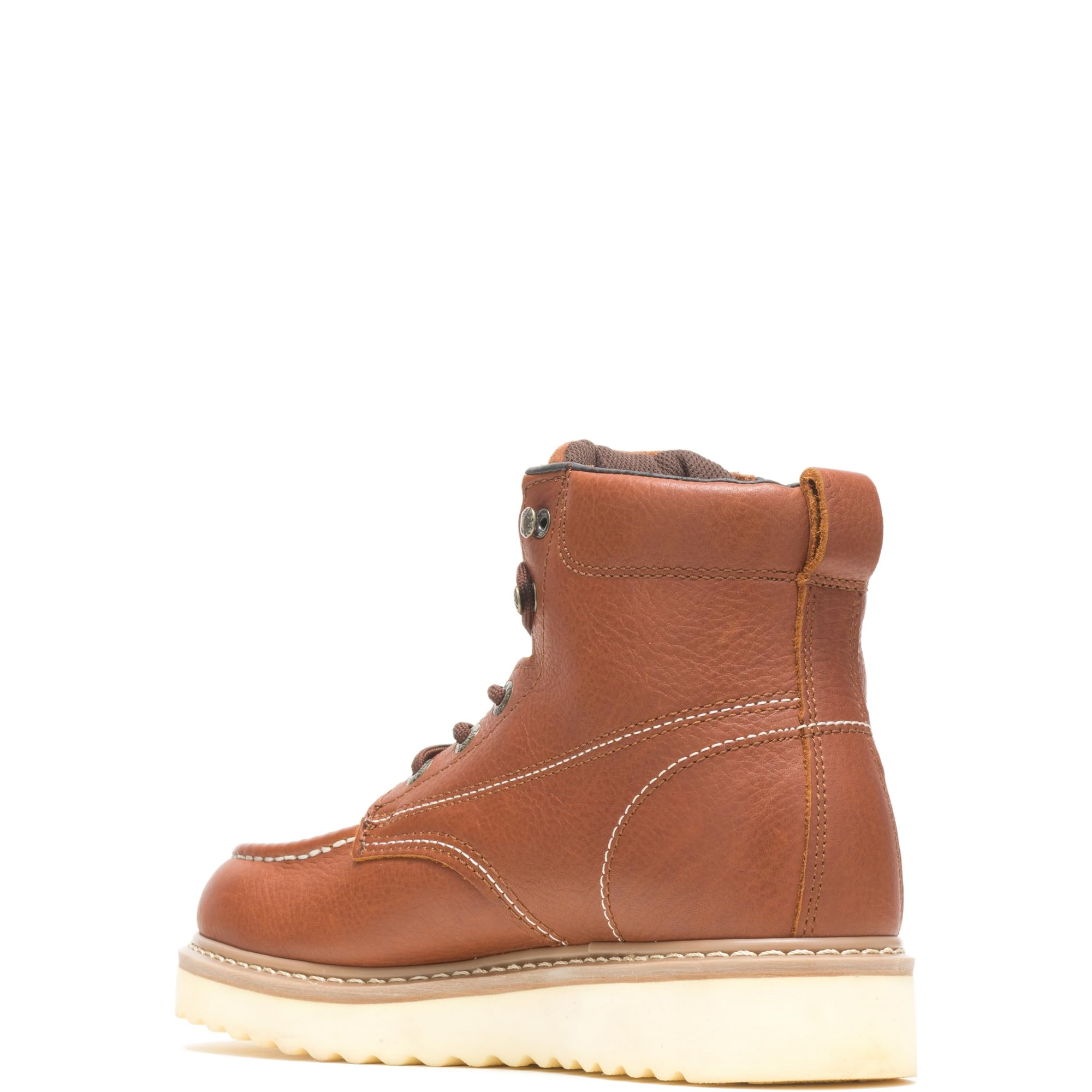 Wolverine Men's Moc Toe 6" Work Wedge-Brown, Honey, 9 M US