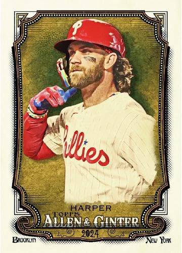 Topps 2024 Allen & Ginter Baseball Factory Sealed Value Box - Baseball Wax Packs