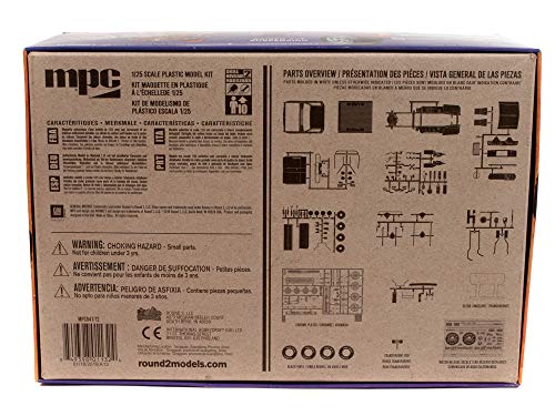 MPC 1984 GMC Pickup 1:25 Scale Model Kit (Black Version)