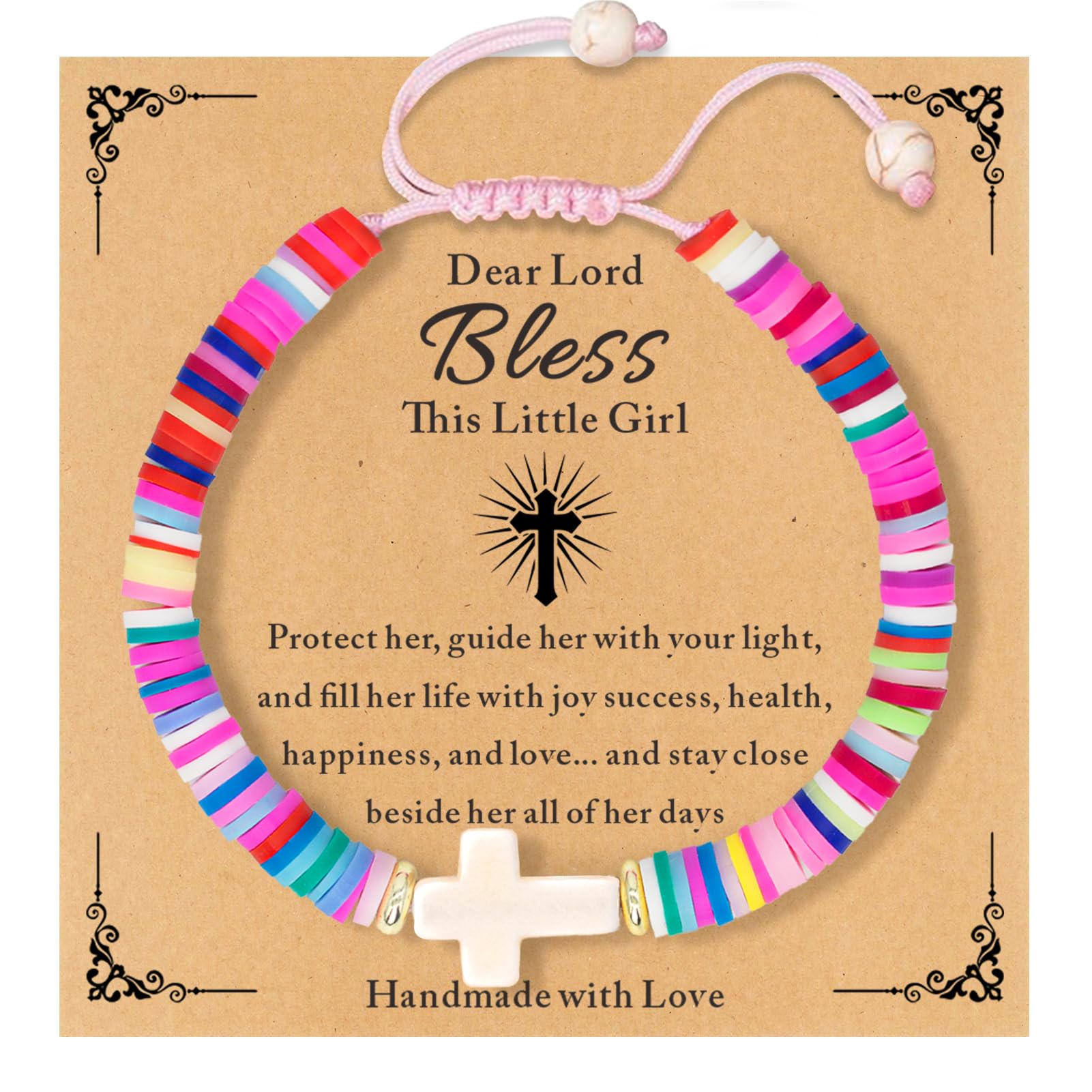 TOLOWOBK Easter Basket Stuffers for Toddler Teens Girls Egg Fillers Cross Bracelet Christian Easter Basket Essentials Gifts for Kids Jesus WWJD Bracelets Religious Catholic Gifts for Teen Girls Boys