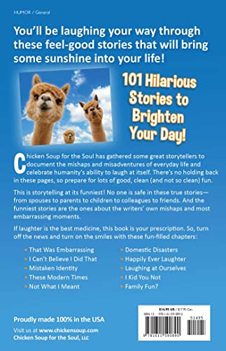 Chicken Soup for the Soul: Too Funny!: 101 Hilarious Stories to Brighten Your Days