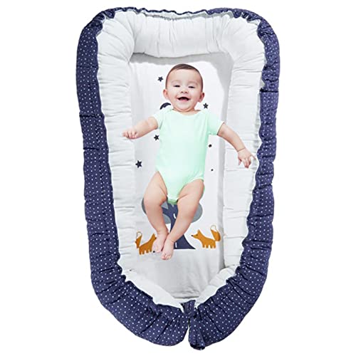 sucarlon Baby Gym Play Mat,Baby Nest Cover,Baby Lounger,Co Sleeper For Baby In Bed,Thick & Plush Play Gym,Thicker Non-Slip Baby Activity Gym,for Ages 1 to 36 Months,Suitable Gift for Nnewborn