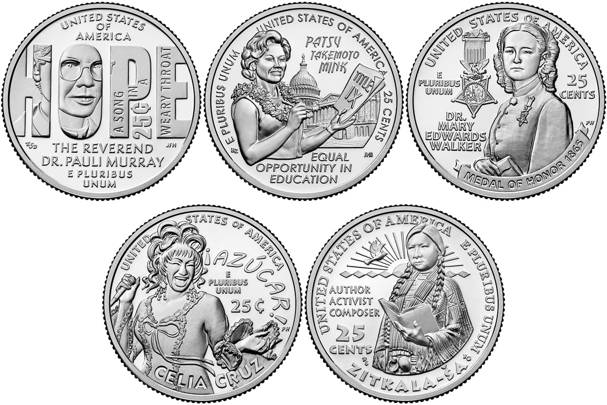 2024 P, D BU American Women Quarter 10 Coin Set Uncirculated