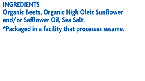 Rhythm Superfoods Cripsy Beet Chips, Salted, Organic and Non-GMO, Vegan/Gluten-Free Superfood Snacks, 1.4 Oz (Pack of 4)