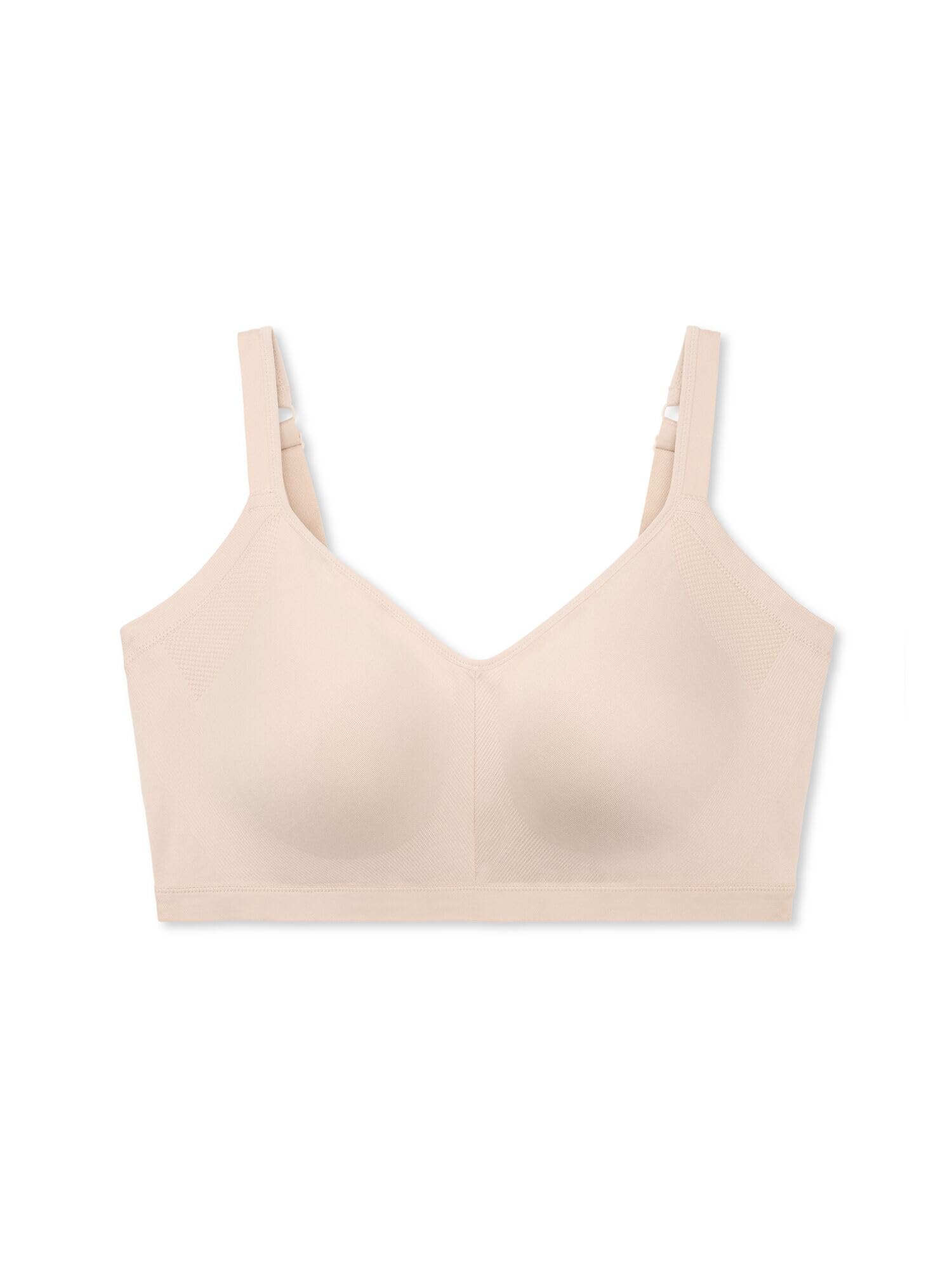 Warner's womens Easy Does It Underarm Smoothing With Seamless Stretch Wireless Lightly Lined Comfort Rm3911a Bra, Butterscotch, Medium US