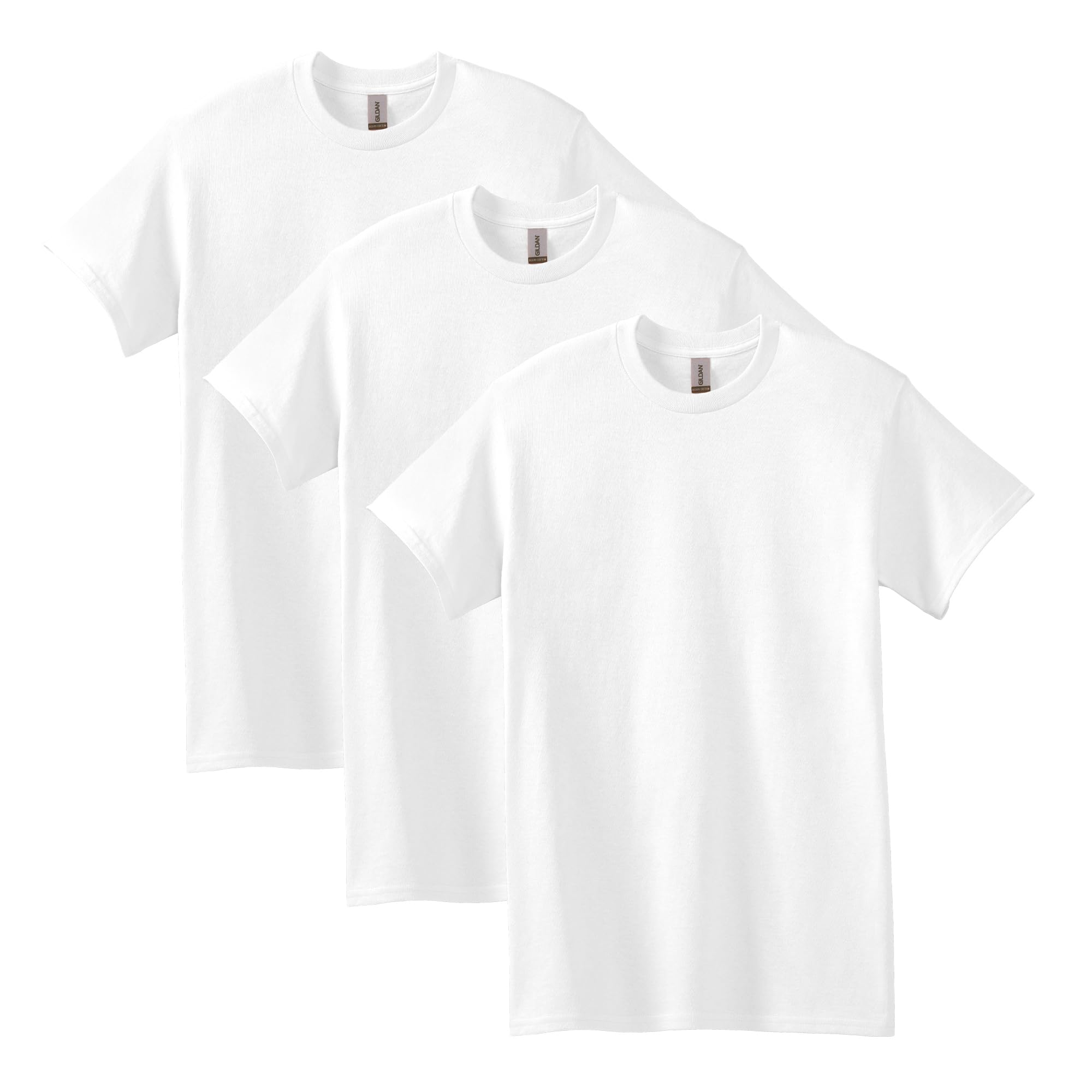 Gildan Men's Heavy Cotton T-Shirt, Style G5000, Multipack(X-Large) (3-count)(Pack of 1)