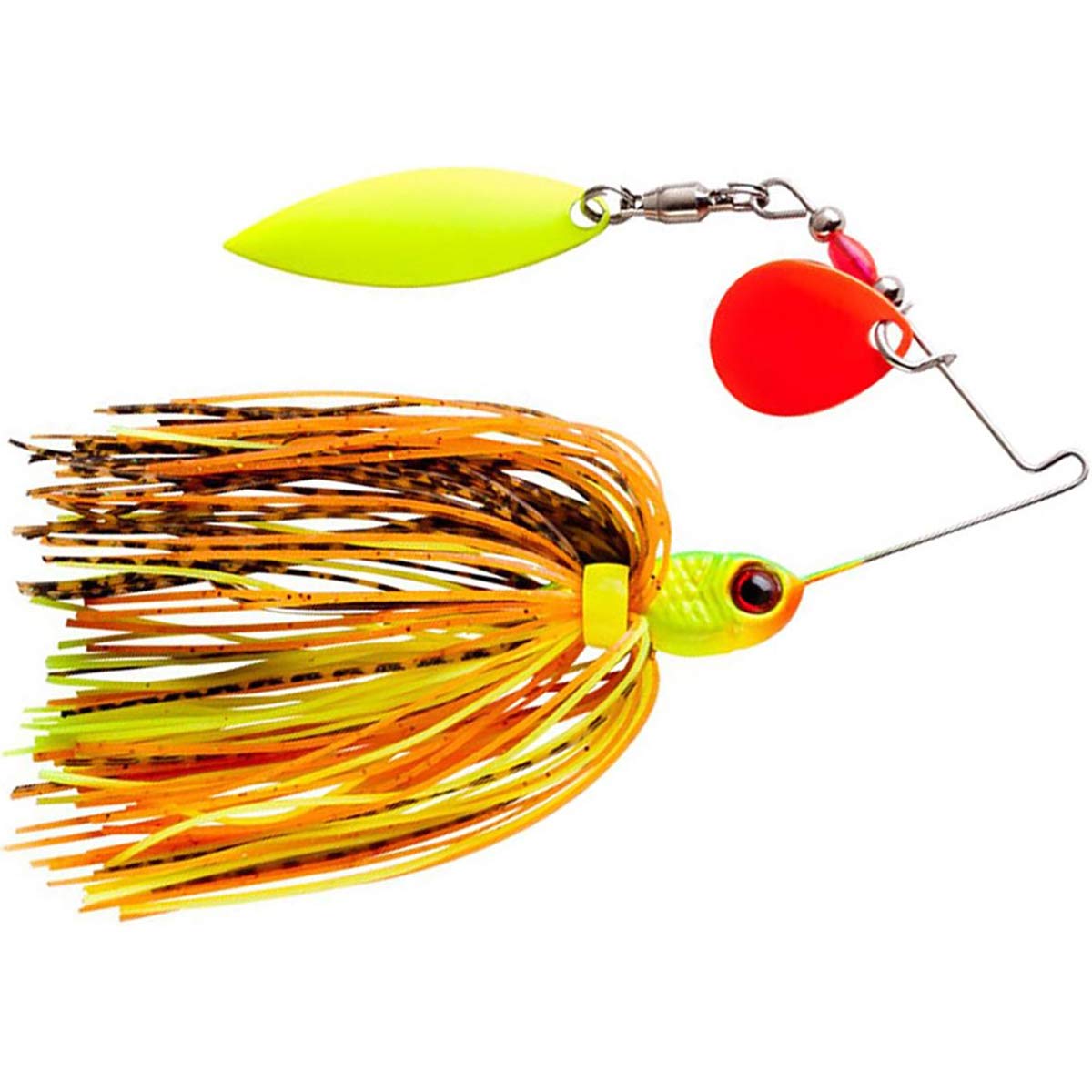 BOOYAH Pond Magic Small-Water Spinner, Fire Bug