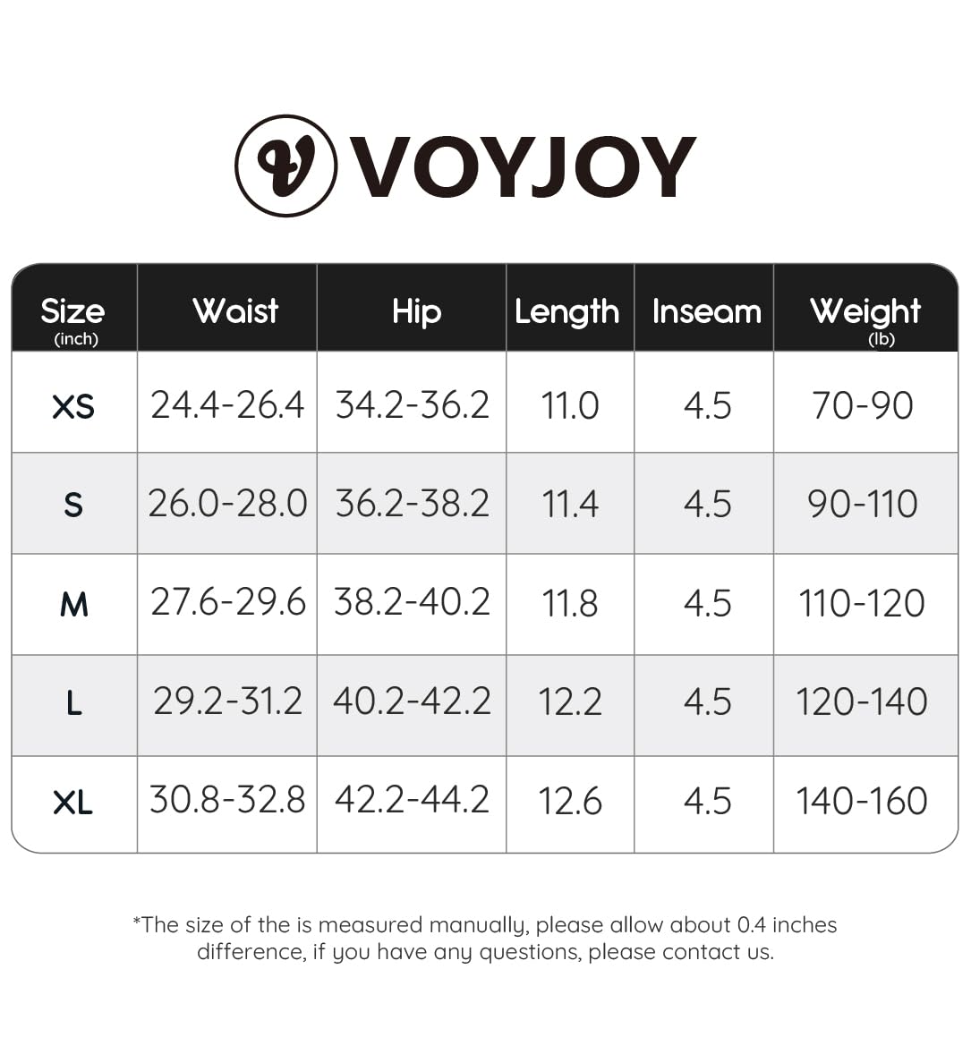 VOYJOY Women Workout Impact Shorts 3.6"/ 4.5"/ 6" Scrunch Butt Lifting Gym Shorts Seamless Booty Biker Shorts Black
