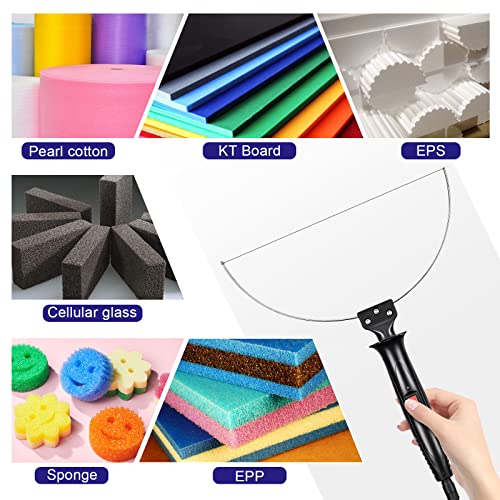 GOCHANGE 3 in 1 Foam Cutter Electric Cutting Machine Pen Tools Kit, 100-240V /18W Styrofoam Cutting Pen with Electronic Voltage Transformer Adaptor
