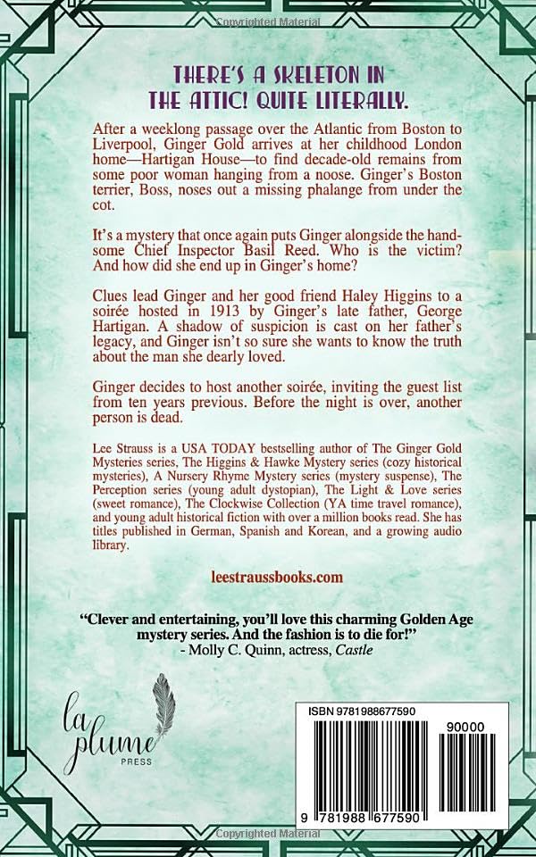 Murder at Hartigan House: a cozy historical mystery (A Ginger Gold Mystery)