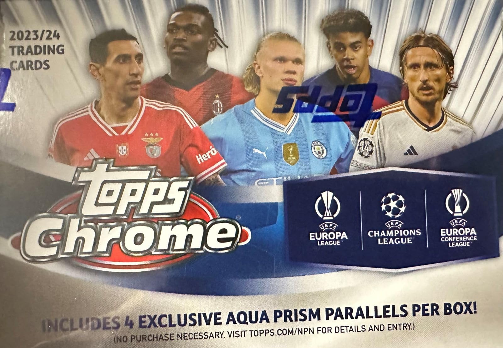 2023/24 Topps Chrome UEFA Club Competitions Soccer Value Box