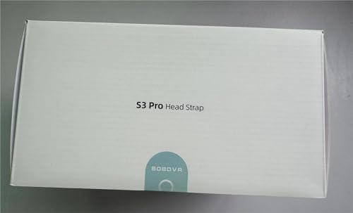 BOBOVR S3 Pro Battery Strap Accessories,Head Air Cooling System and 10000mah Hot-swappable Battery Pack,Compatible with Meta Quest 3/Quest 3S