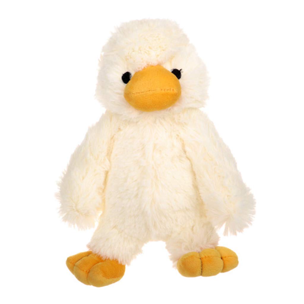 Dog Chew Toys for Aggressive Chewers, Wakeu Squeaky Dog Toy, Cute Plush Yellow Duck Sound Durable Chew Stuffing Interactive Toy, Small Medium Dogs Puppy Cat Grinding Teeth Toy 35cm