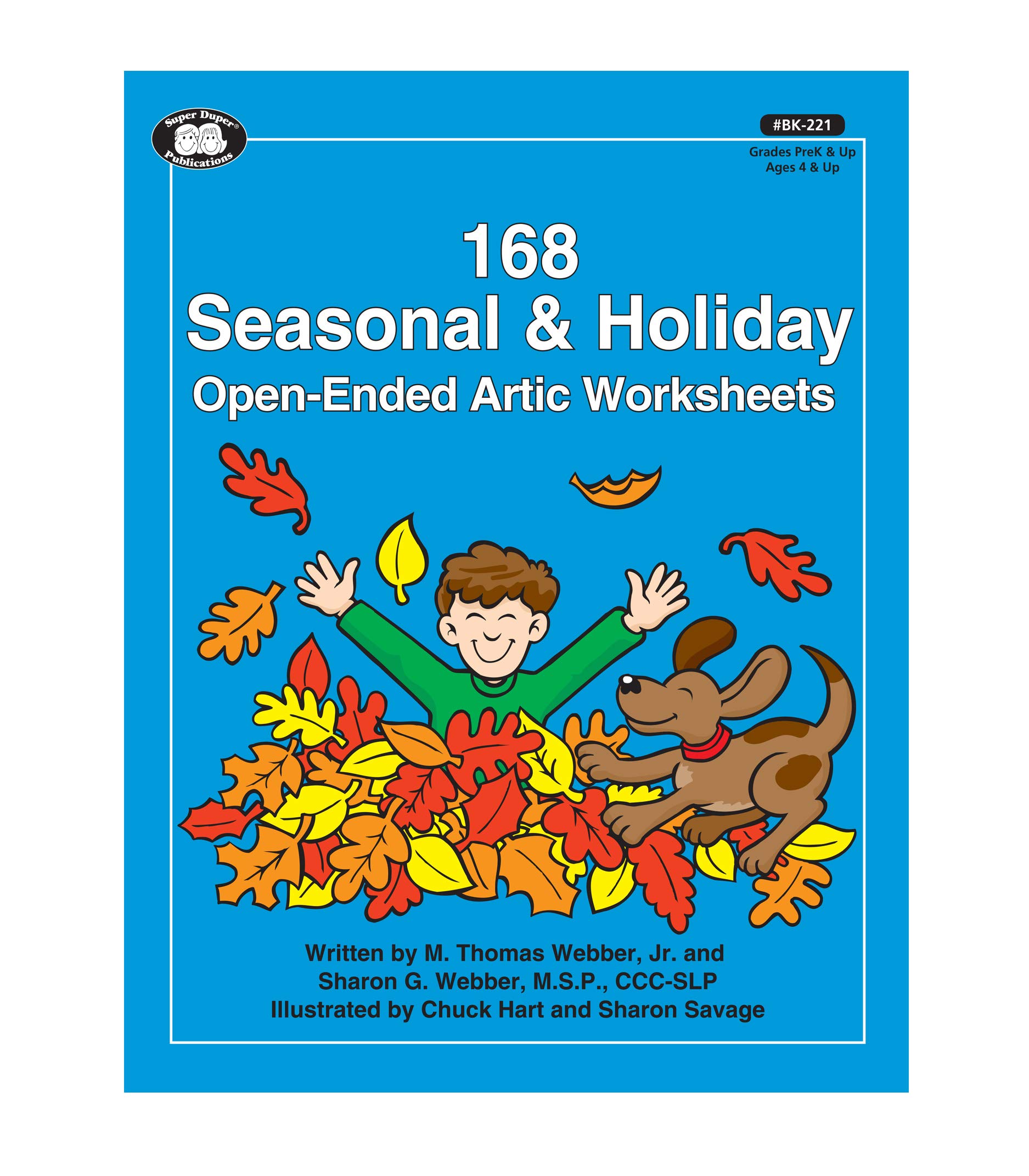 Super Duper Publications |168 Seasonal & Holiday Open-Ended Artic Worksheets | Educational Learning Resource for Children