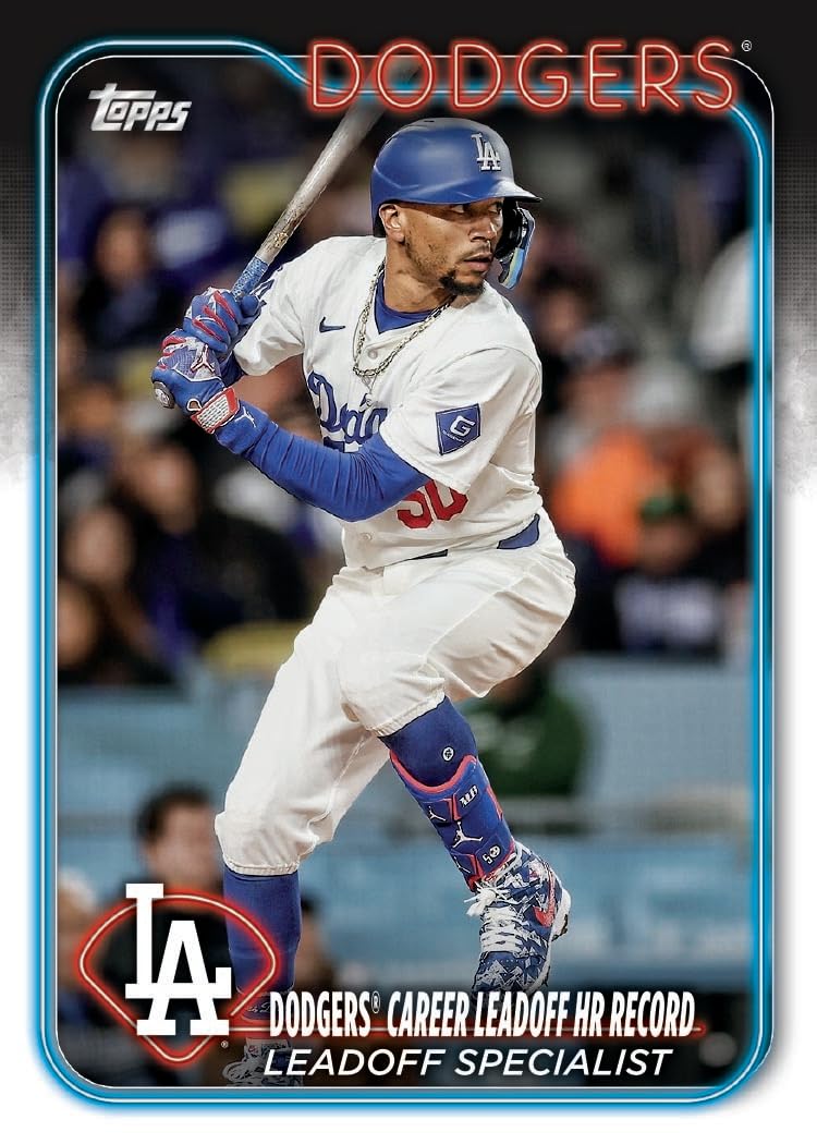 Topps 2024 Updates Baseball Retail Value Box - 7 Packs per Box & 12 Cards per Pack