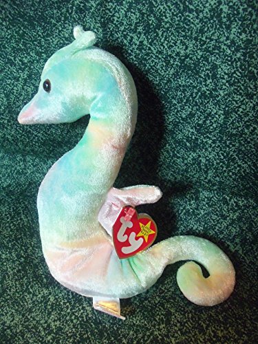 TY Beanie Babies Pastel Rainbow Seahorse NEON 5th Generation New w/ Tag ,#G14E6GE4R-GE 4-TEW6W228900