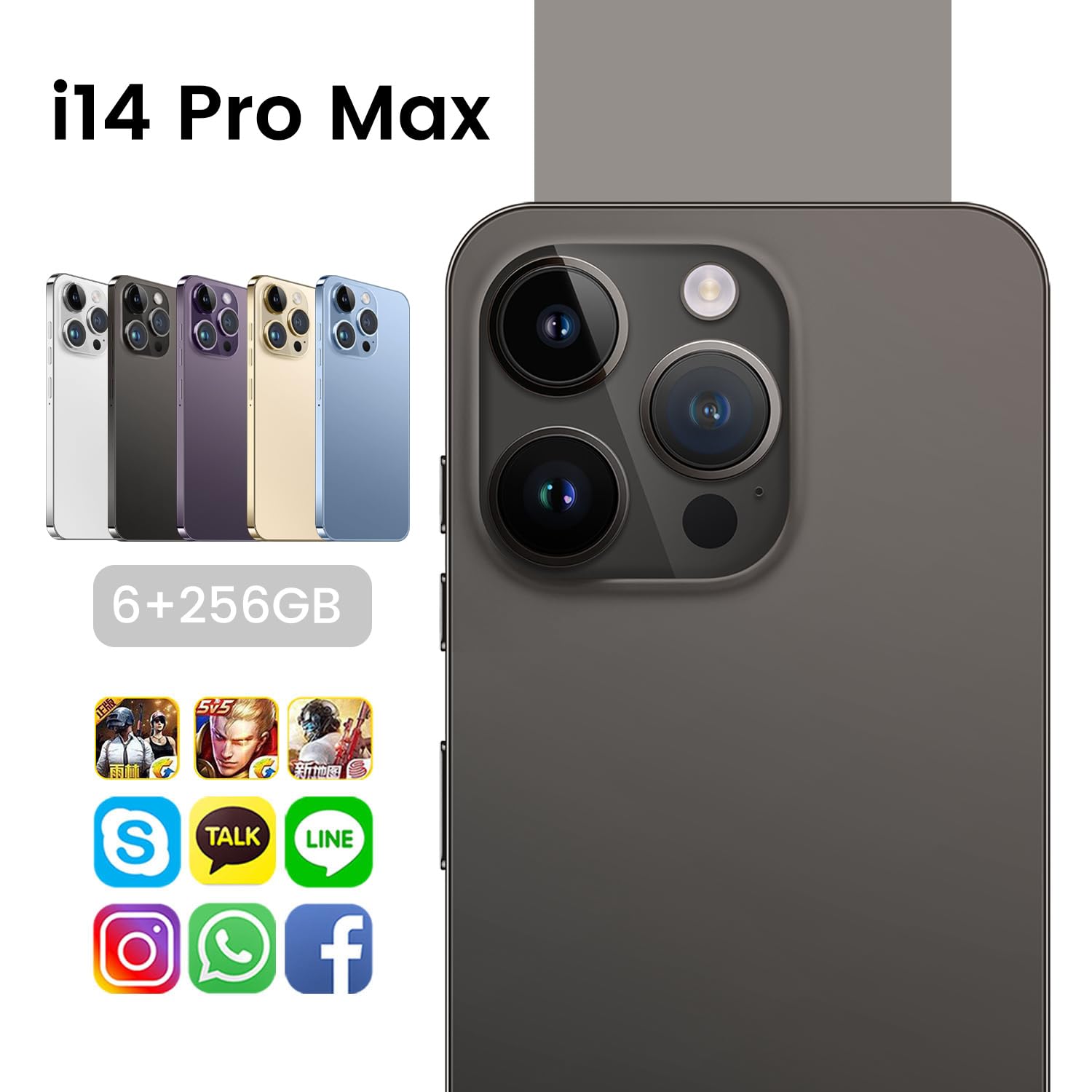 MMY 105 Smartphone 105 (Black D)