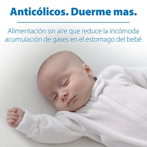 Dr. Brown's Natural Flow Anti-Colic Options+ Narrow Baby Bottle, 4 oz/120 mL, with Level 1 Slow Flow Nipple, 0m+, 4 Bottles