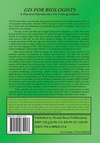 GIS For Biologists: A Practical Introduction For Undergraduates