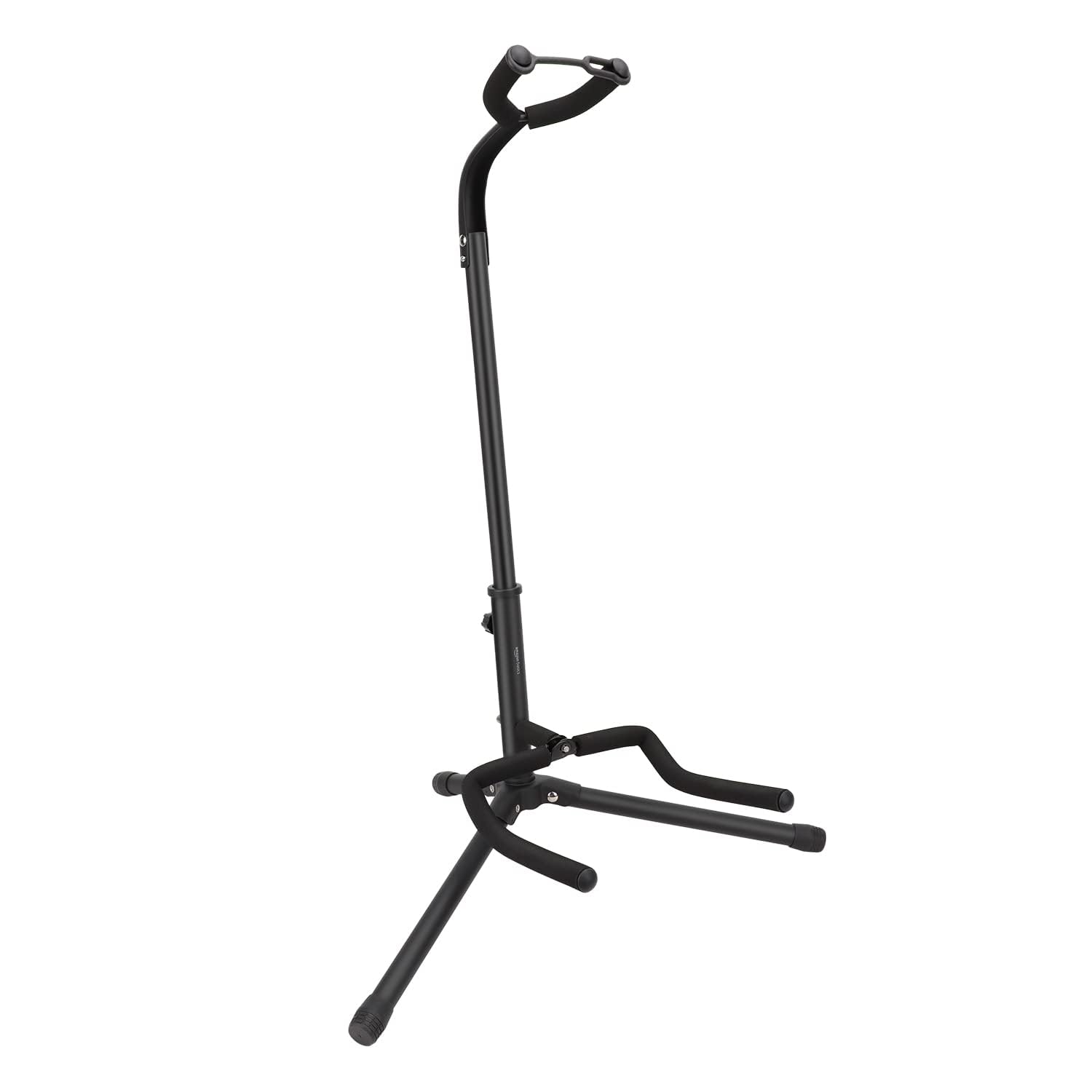 Amazon Basics Guitar Stand, Neck Support - For Home, Music Stores, Recording Studios, Display & Storage, Black