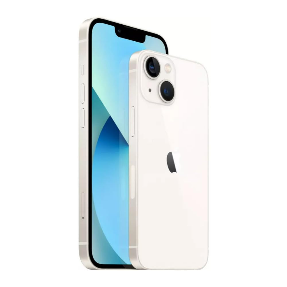 Apple iPhone 13, 128GB, Starlight - Unlocked (Renewed Premium)