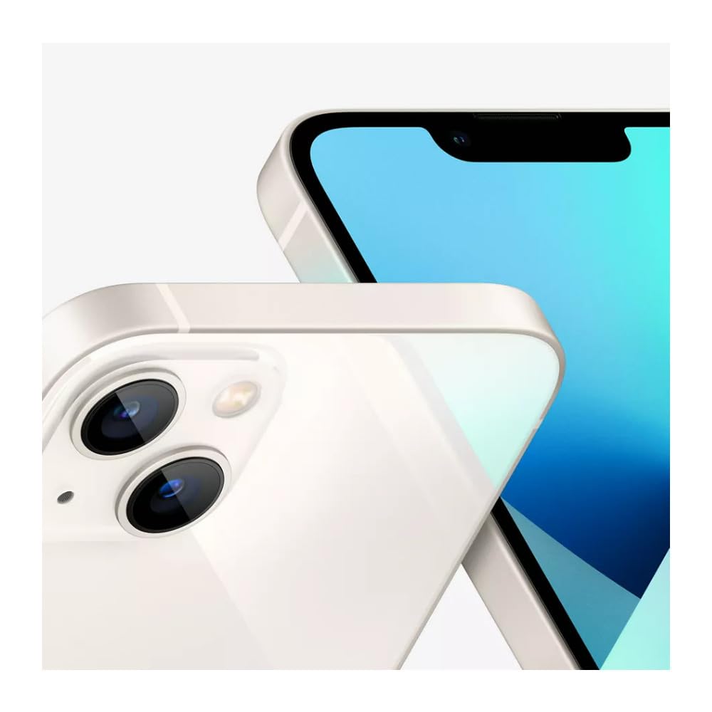 Apple iPhone 13, 128GB, Starlight - Unlocked (Renewed Premium)