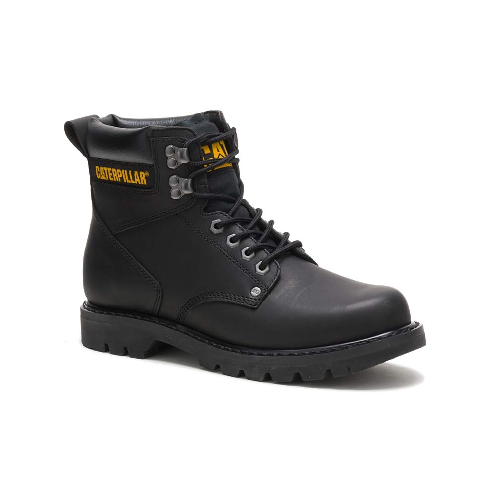 CAT Men's Second Shift Soft Toe Work Boot, Black, 11