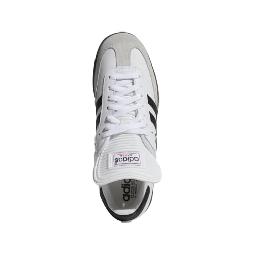 adidas Men's Samba Classic Running Shoe,white/black/white, 10.5 M US