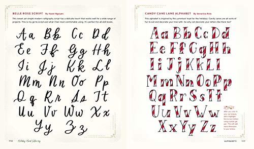 Holiday Hand Lettering: 30 Festive Projects to Celebrate Christmas