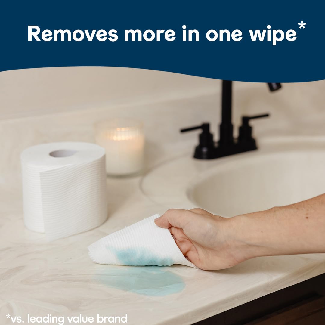 Cottonelle Ultra Clean Toilet Paper with Active CleaningRipples Texture, Strong Bath Tissue, 24 Family Mega Rolls (24 Family Mega Rolls = 132 Regular Rolls) (4 Packs of 6), 353 Sheets per Roll