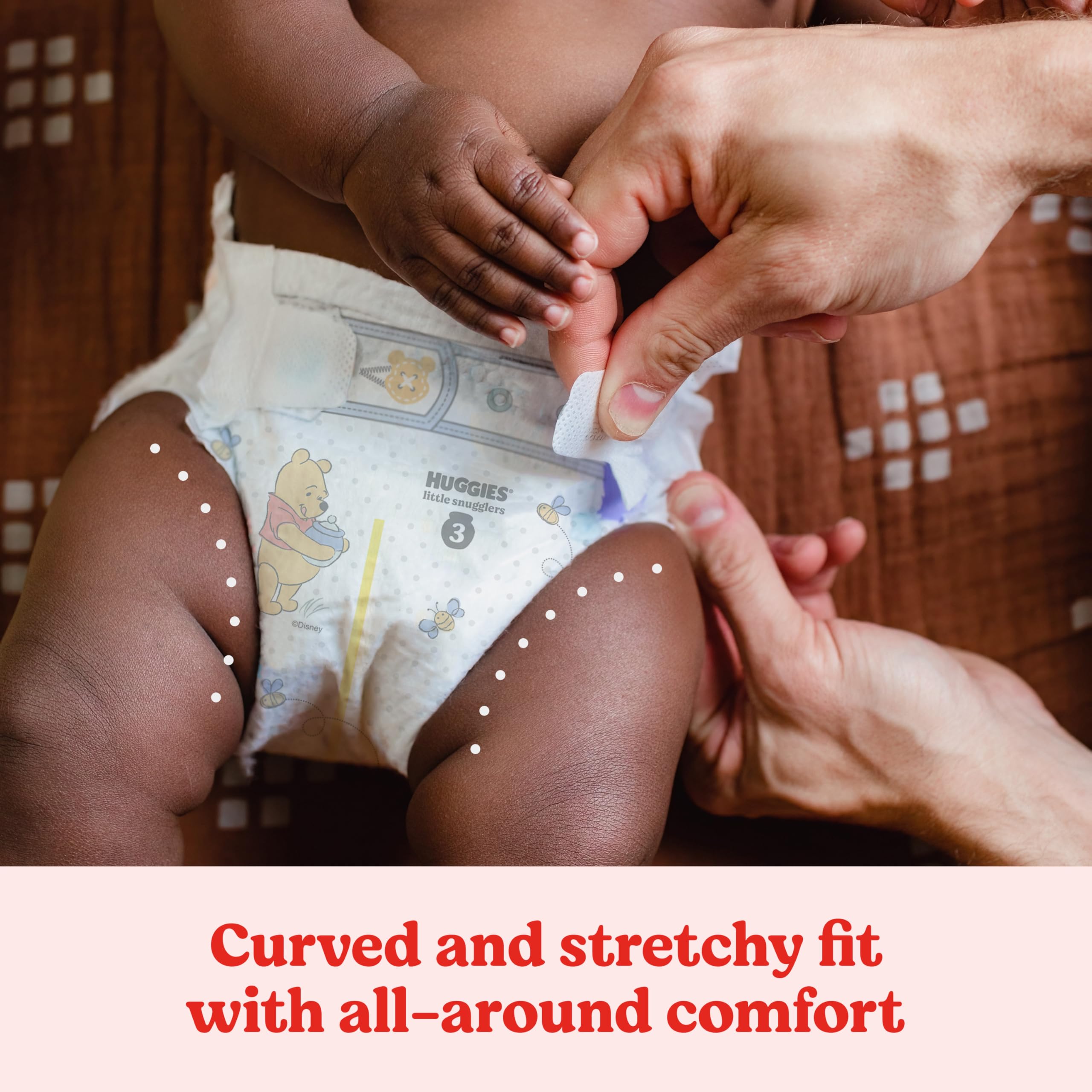 Huggies Newborn Diapers, Little Snugglers Newborn Diapers, Size Newborn (up to 10 lbs), 144 Count